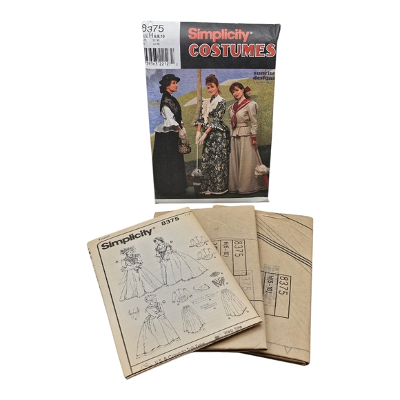 Simplicity | Other | Simplicity 8375 Misses Old Time Dress Costume ...